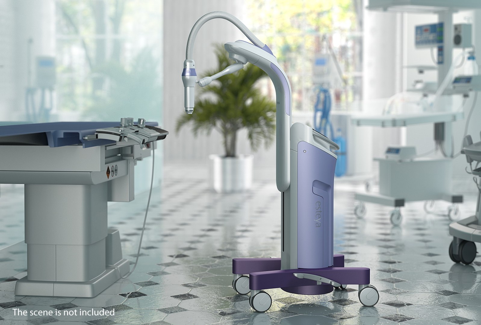 3D Brachytherapy Machine Esteya Therapy Model - TurboSquid 1388252