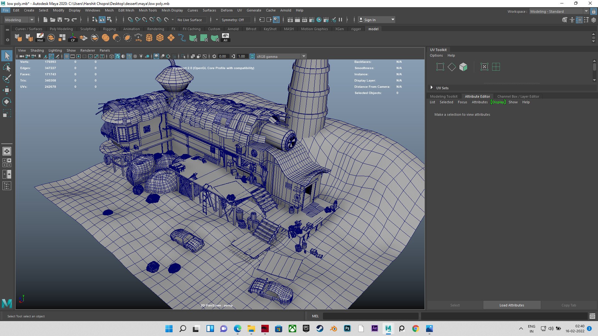 DESERT LOW POLY Game Environment 3D Model - TurboSquid 2161599