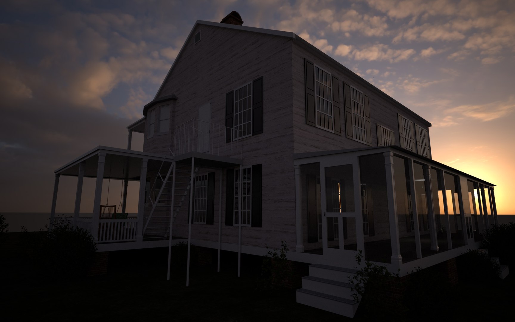 Forrest Gump S House 3D - TurboSquid 1926196