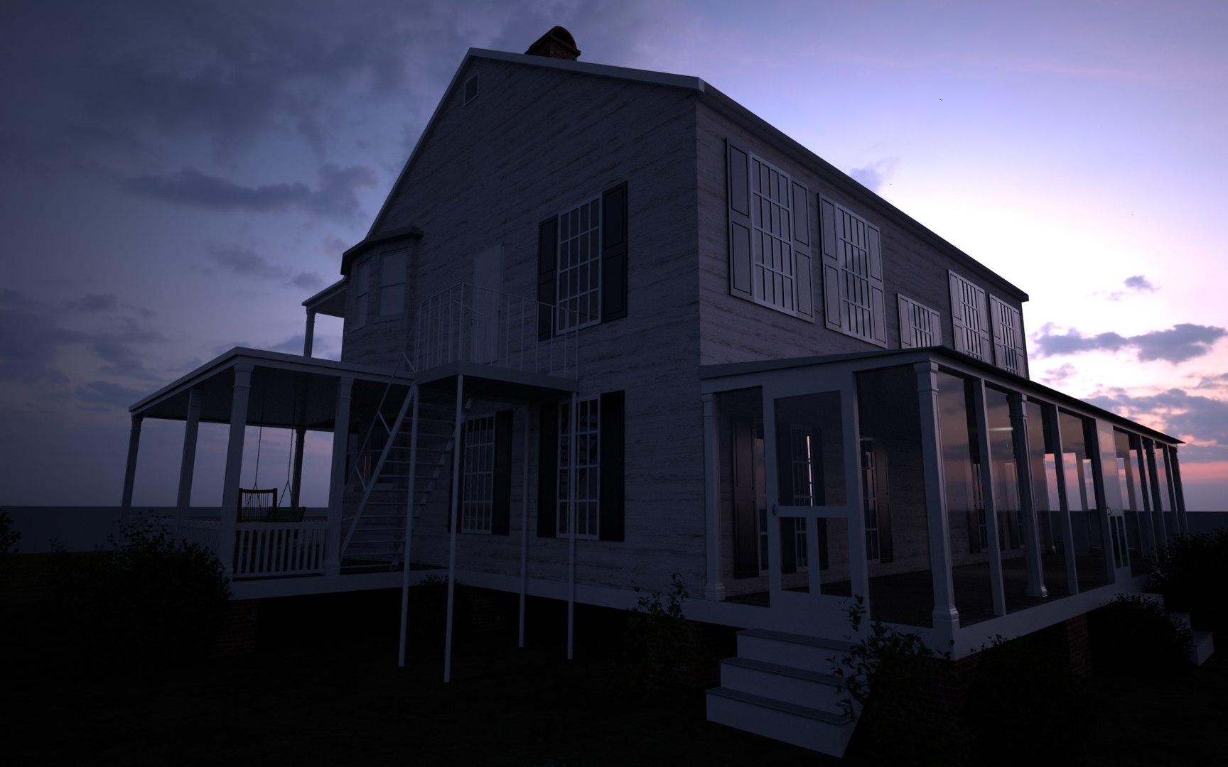 Forrest Gump S House 3D - TurboSquid 1926196