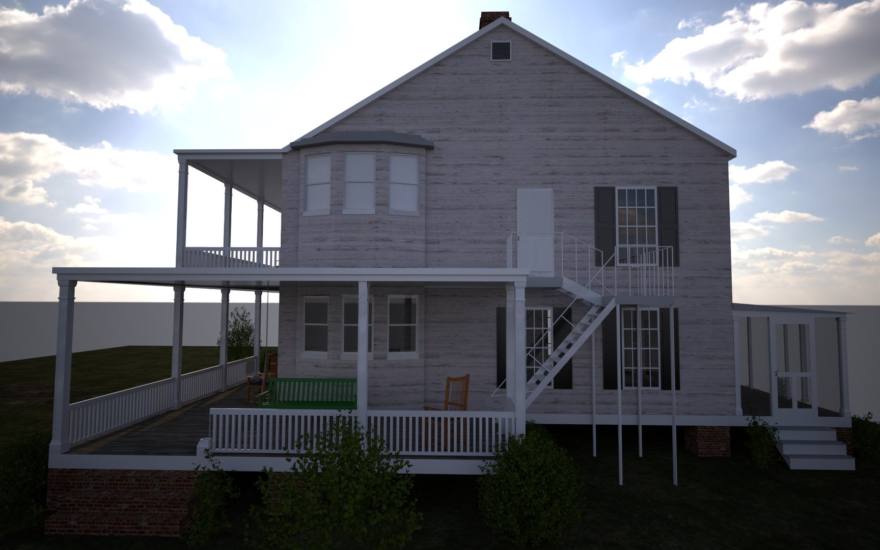 Forrest Gump S House 3D - TurboSquid 1926196