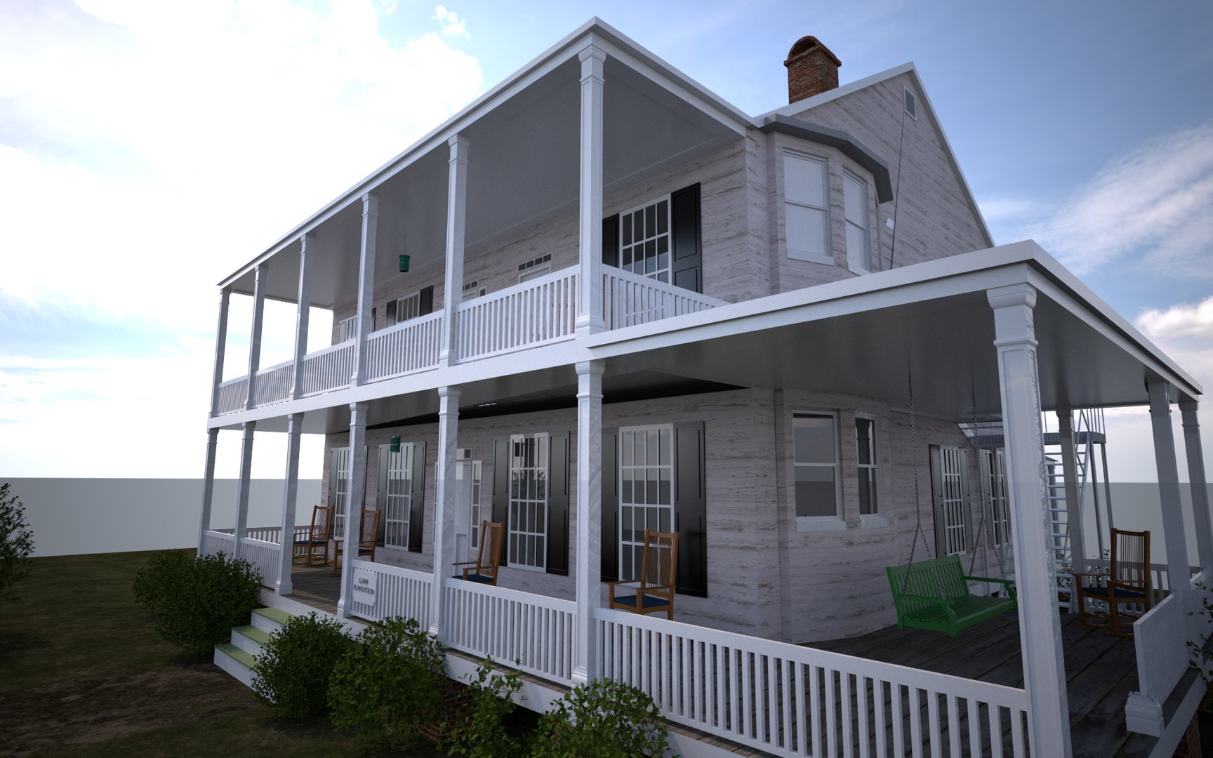 Forrest Gump S House 3D - TurboSquid 1926196