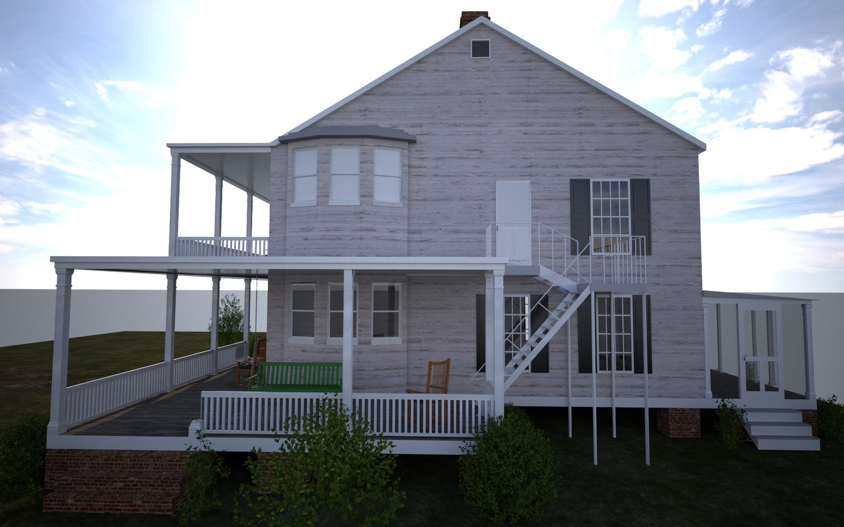 Forrest Gump S House 3D - TurboSquid 1926196