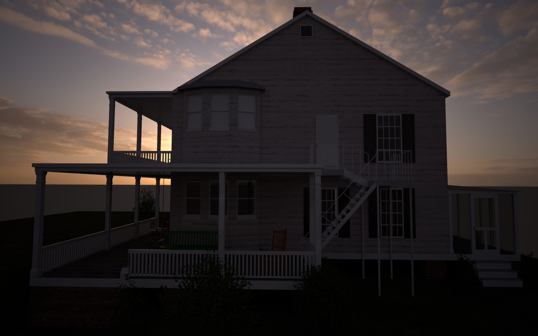 Forrest Gump S House 3D - TurboSquid 1926196