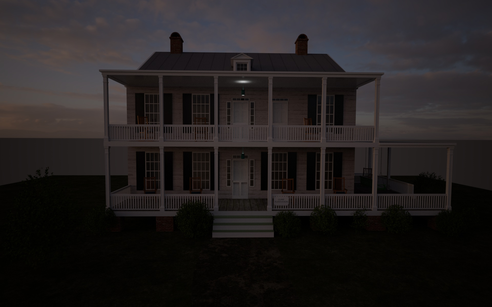 Forrest Gump s house 3D - TurboSquid 1926196