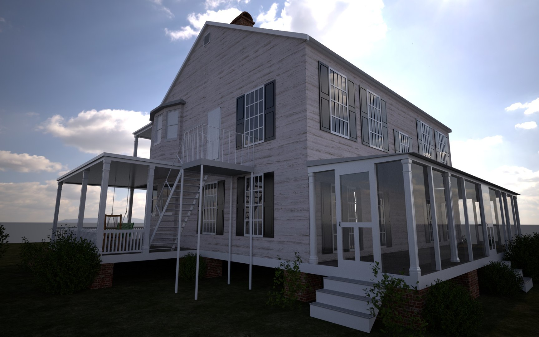 Forrest Gump S House 3D - TurboSquid 1926196