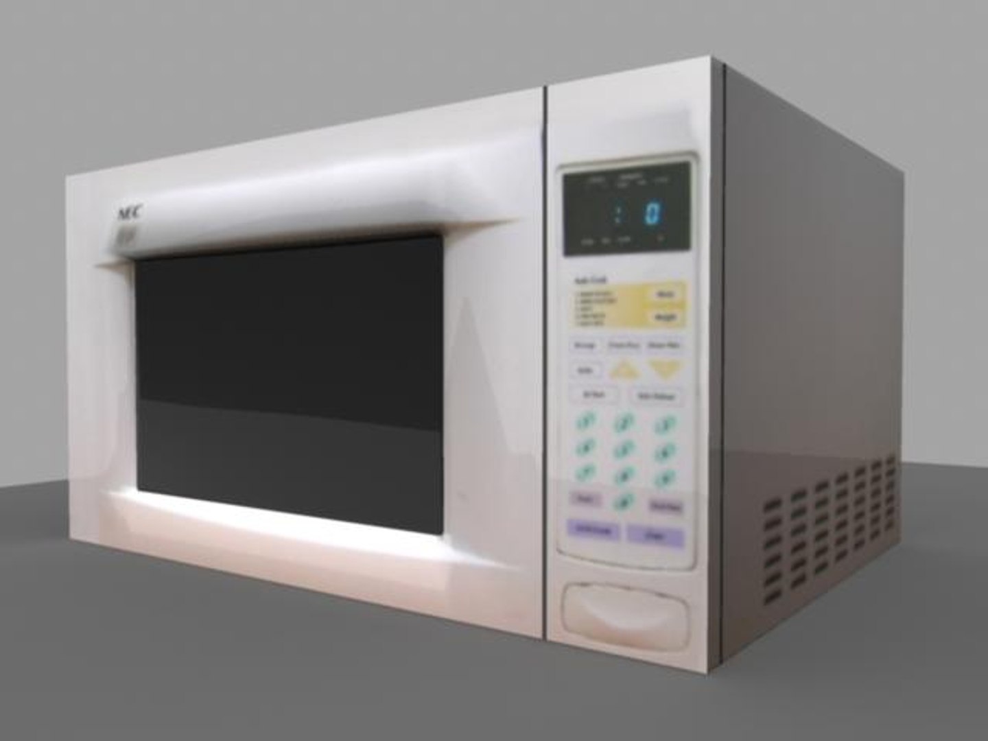 Microwave Prop 3d Model