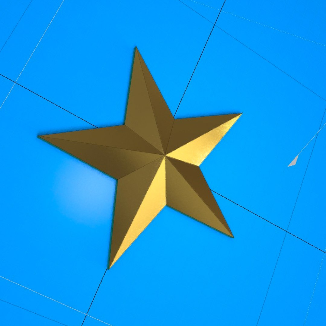 Beveled Star Obj