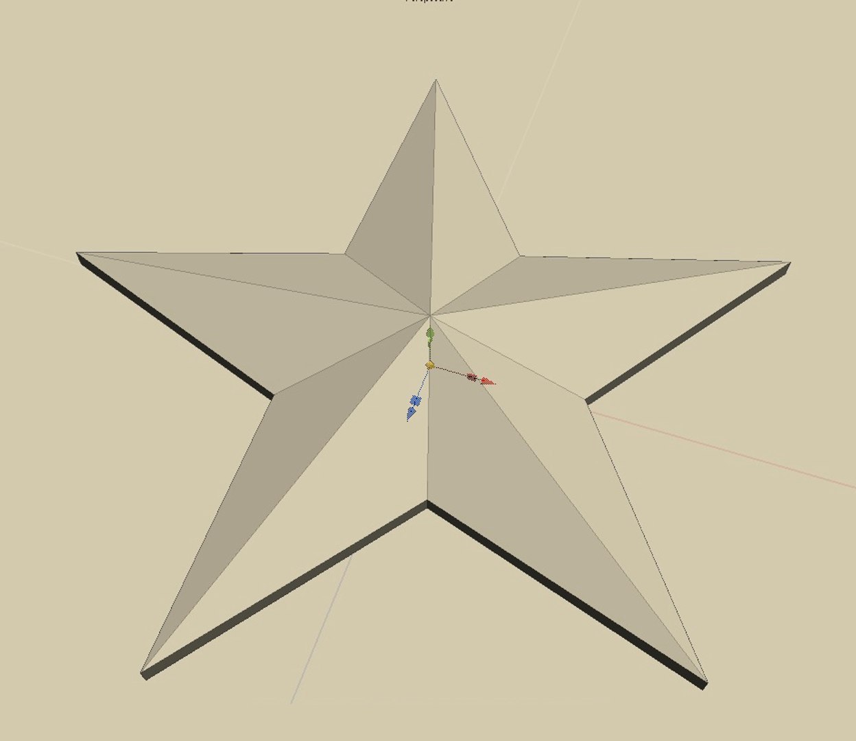 Beveled Star Obj