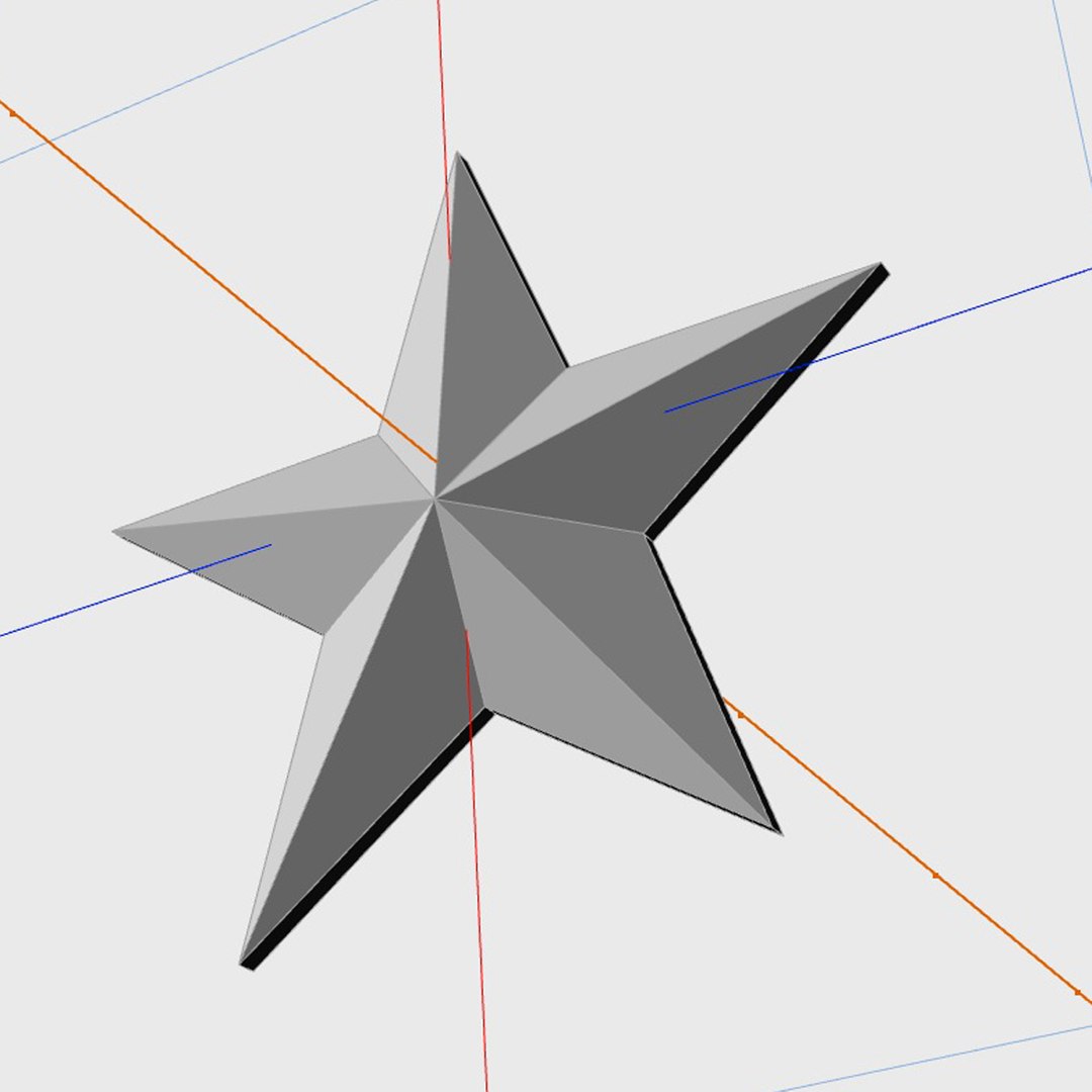 Beveled Star Obj