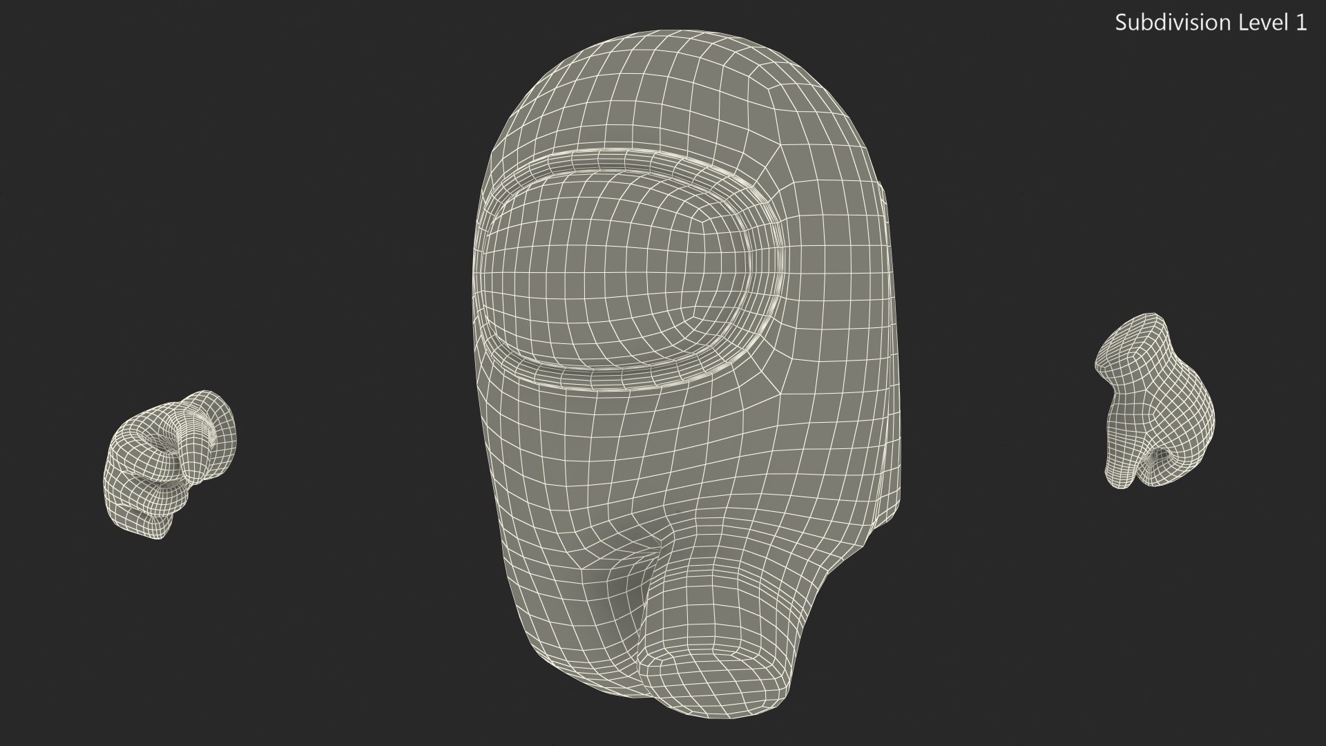 3D model Green Among Us Character Running - TurboSquid 2003754