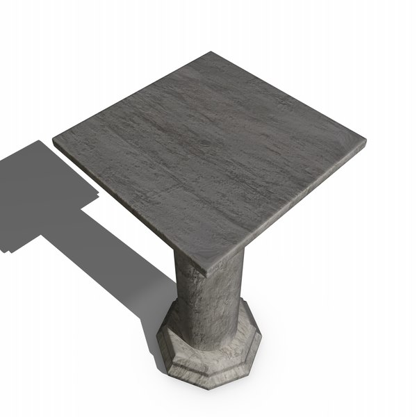 marble pillar 3d model
