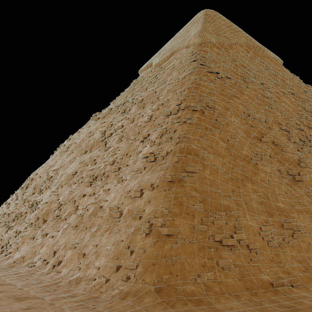 EGYPTIAN PYRAMID ANCIENT EGYPT TEMPLE TOMB COLLECTION model ...
