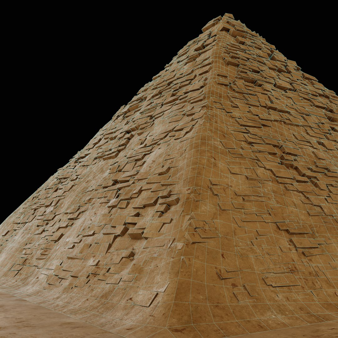 EGYPTIAN PYRAMID ANCIENT EGYPT TEMPLE TOMB COLLECTION model ...