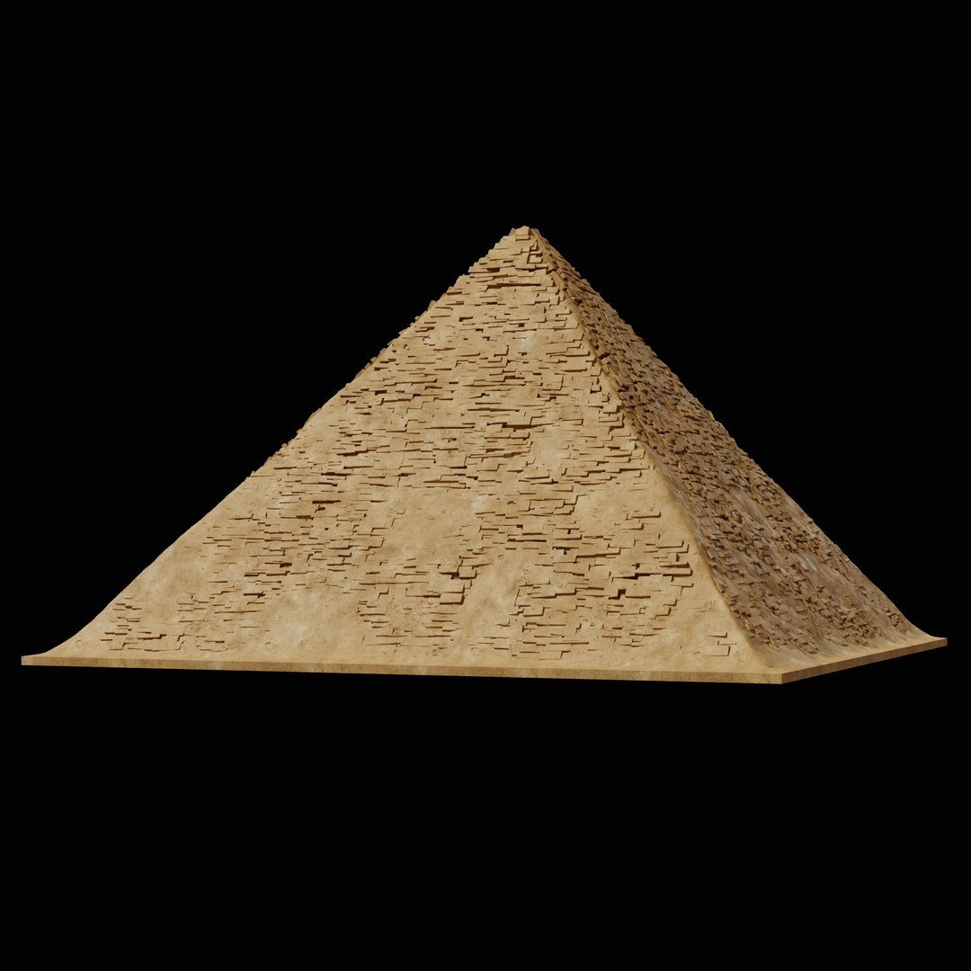 EGYPTIAN PYRAMID ANCIENT EGYPT TEMPLE TOMB COLLECTION model ...