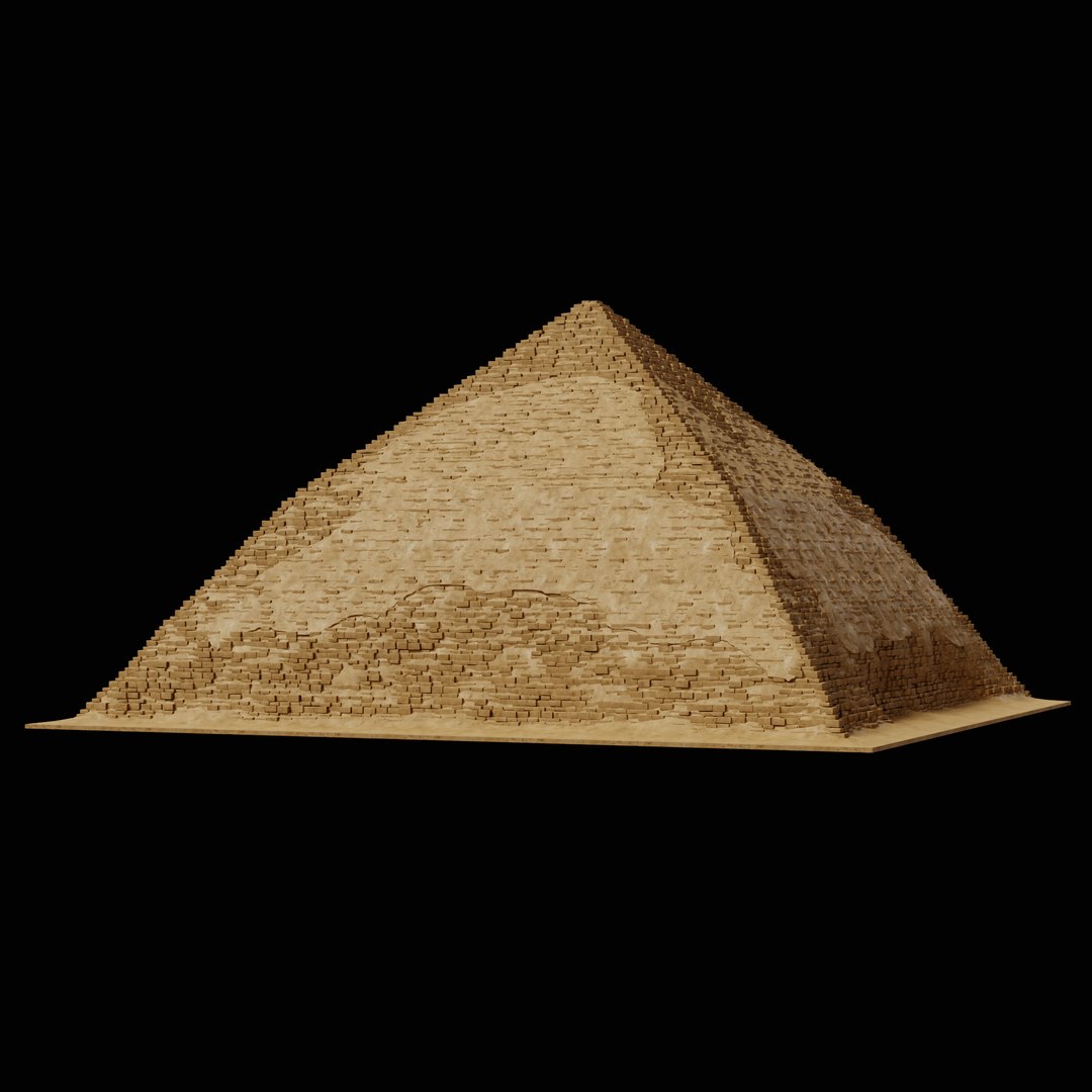EGYPTIAN PYRAMID ANCIENT EGYPT TEMPLE TOMB COLLECTION model ...