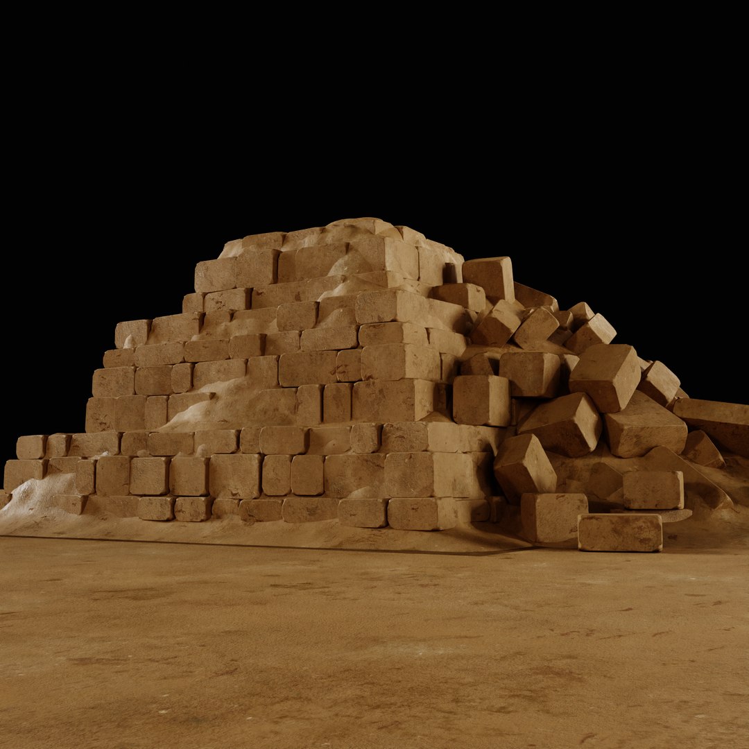 EGYPTIAN PYRAMID ANCIENT EGYPT TEMPLE TOMB COLLECTION model ...