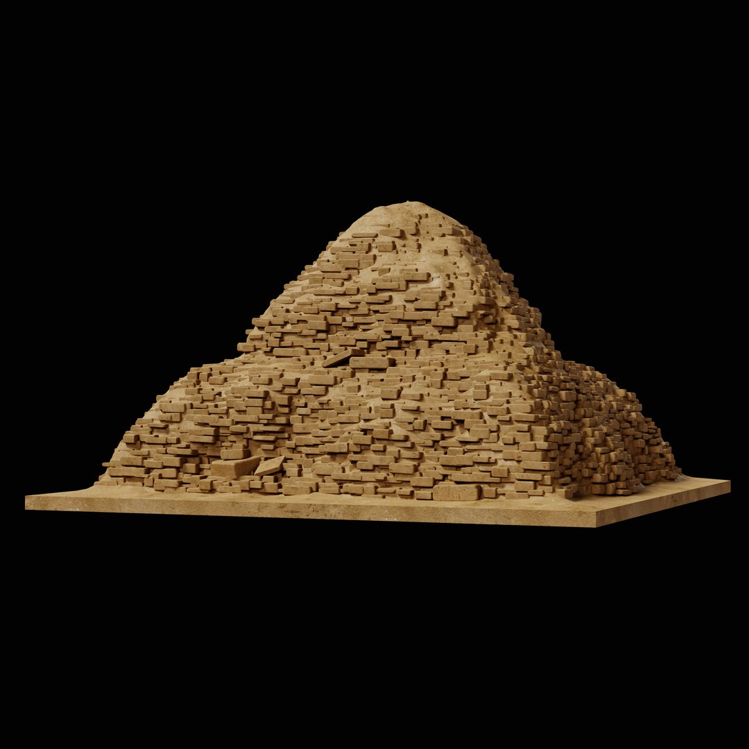 EGYPTIAN PYRAMID ANCIENT EGYPT TEMPLE TOMB COLLECTION model ...