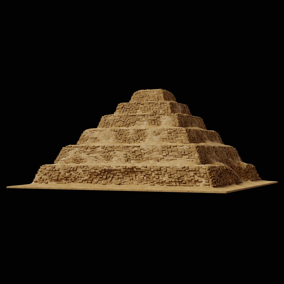 EGYPTIAN PYRAMID ANCIENT EGYPT TEMPLE TOMB COLLECTION model ...