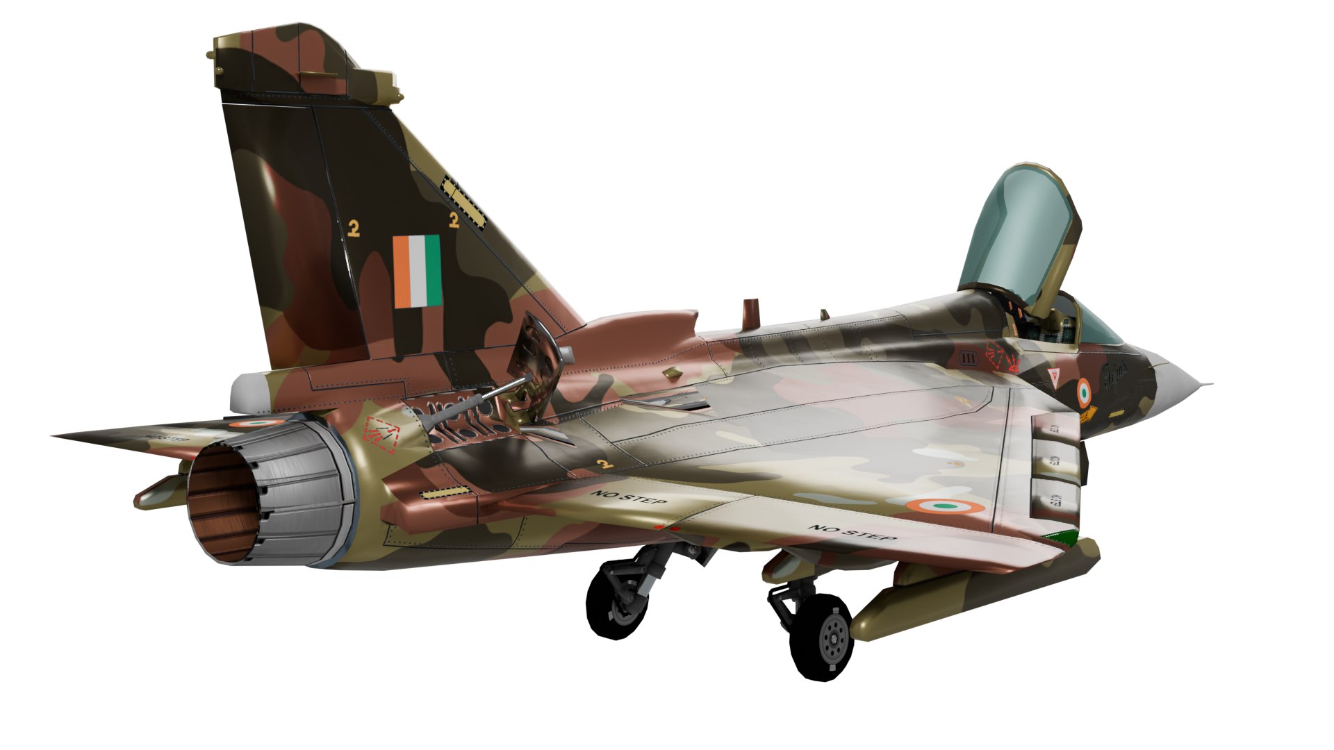 Hal Tejas 3D Model - TurboSquid 2189049