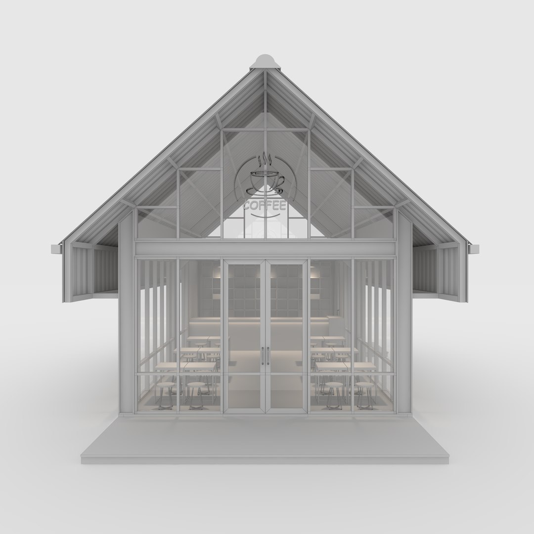 3D Cafe Modern 6 - TurboSquid 2124452