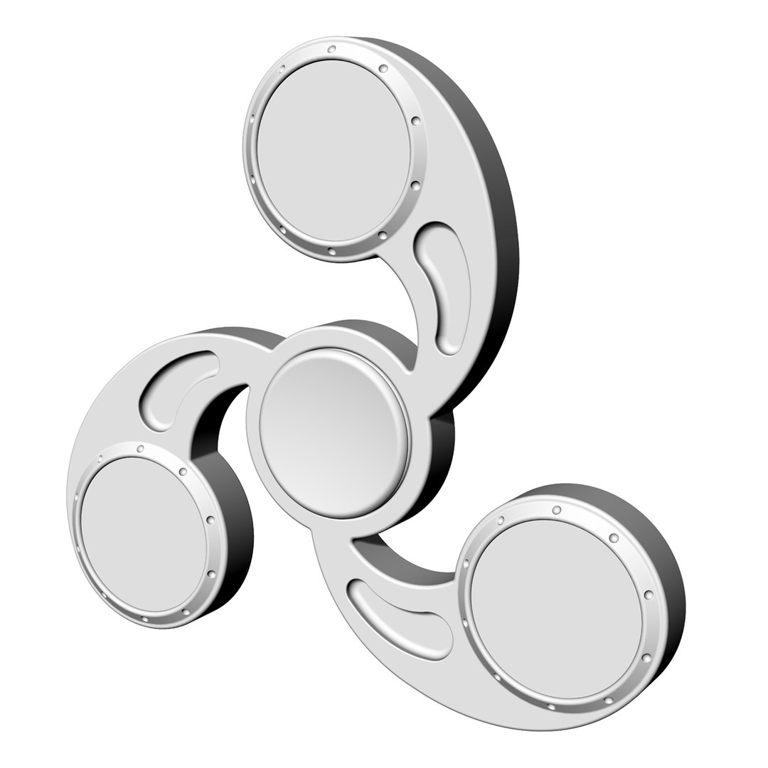 Hand Spinner Spin 3D Model - TurboSquid 1165417