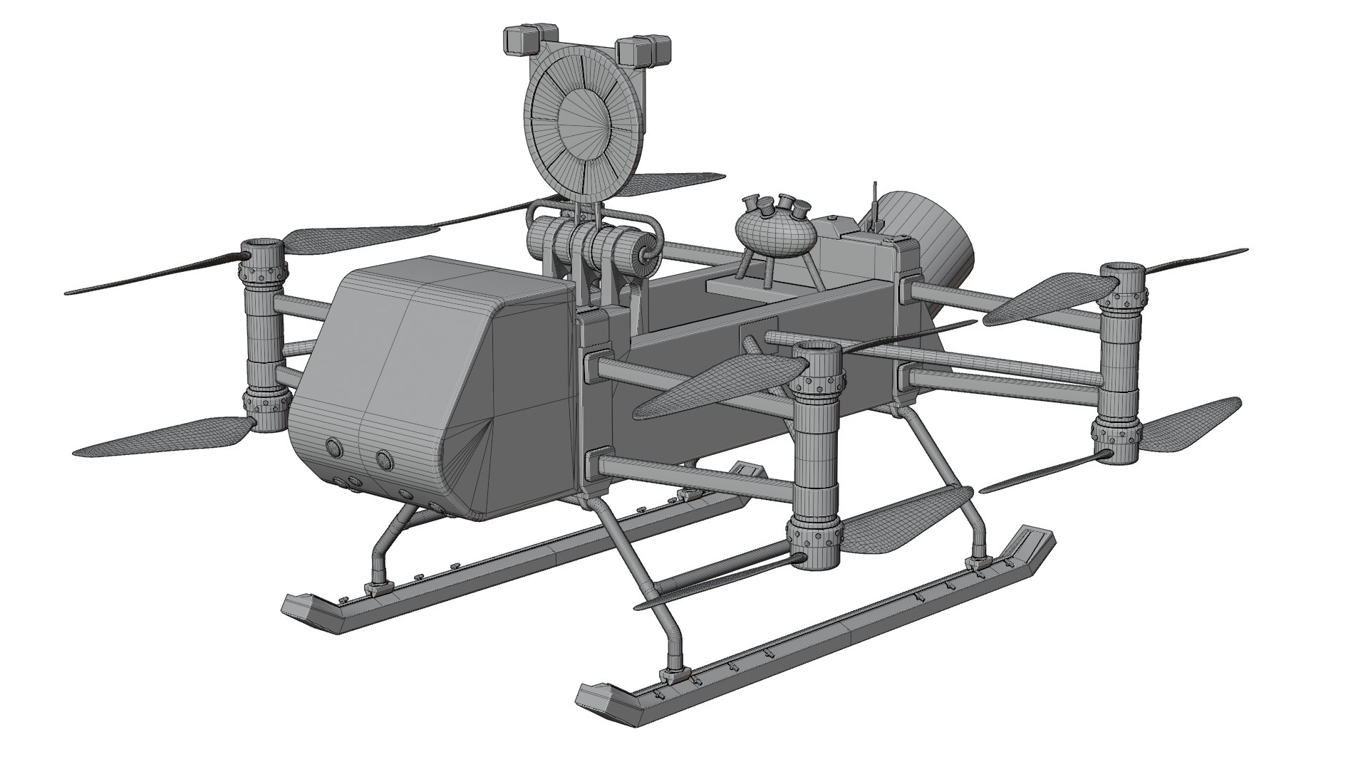 NASA Dragonfly 3D Model - TurboSquid 2074944
