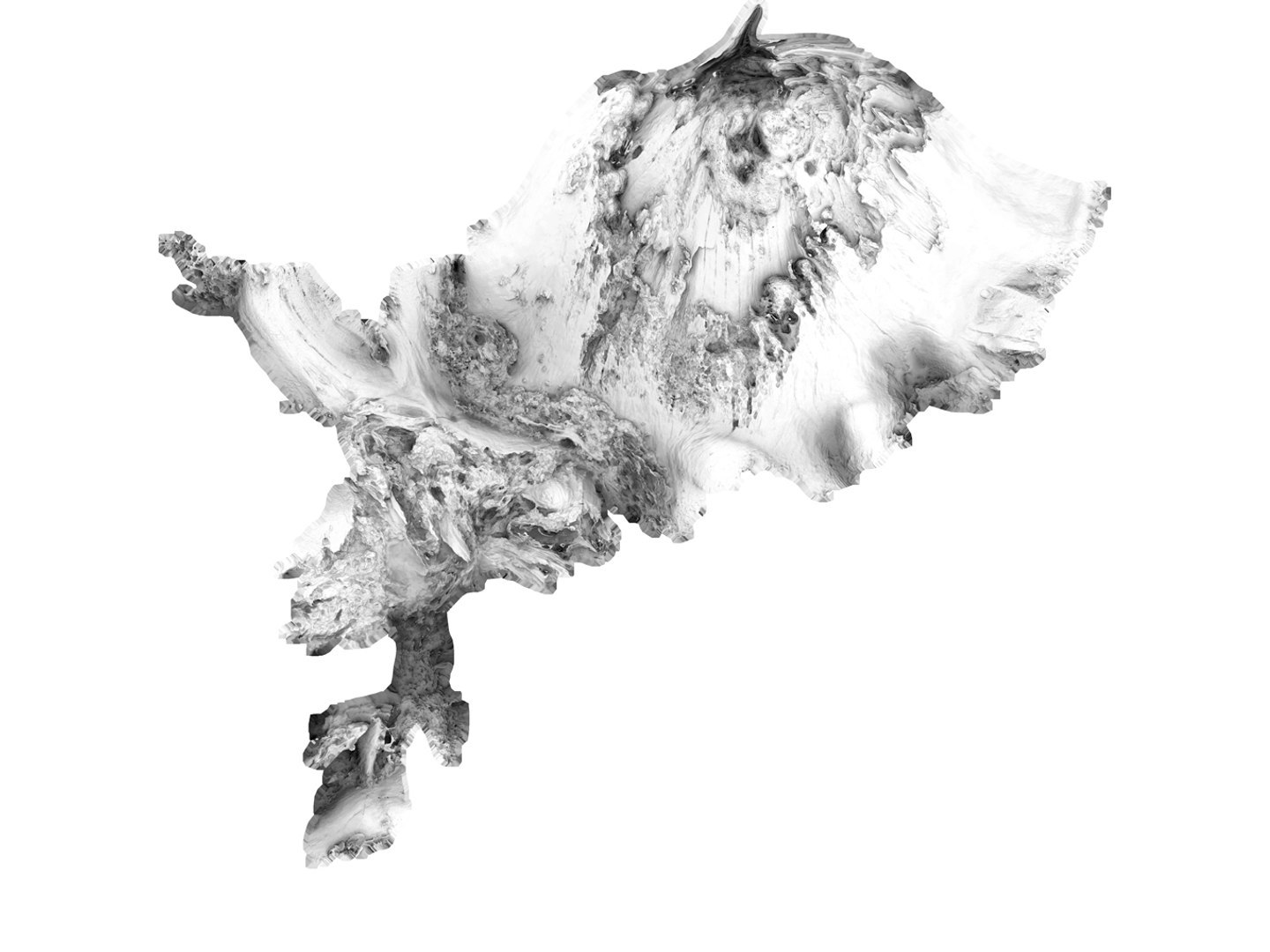 Old Bog Stump 3D - TurboSquid 1348550