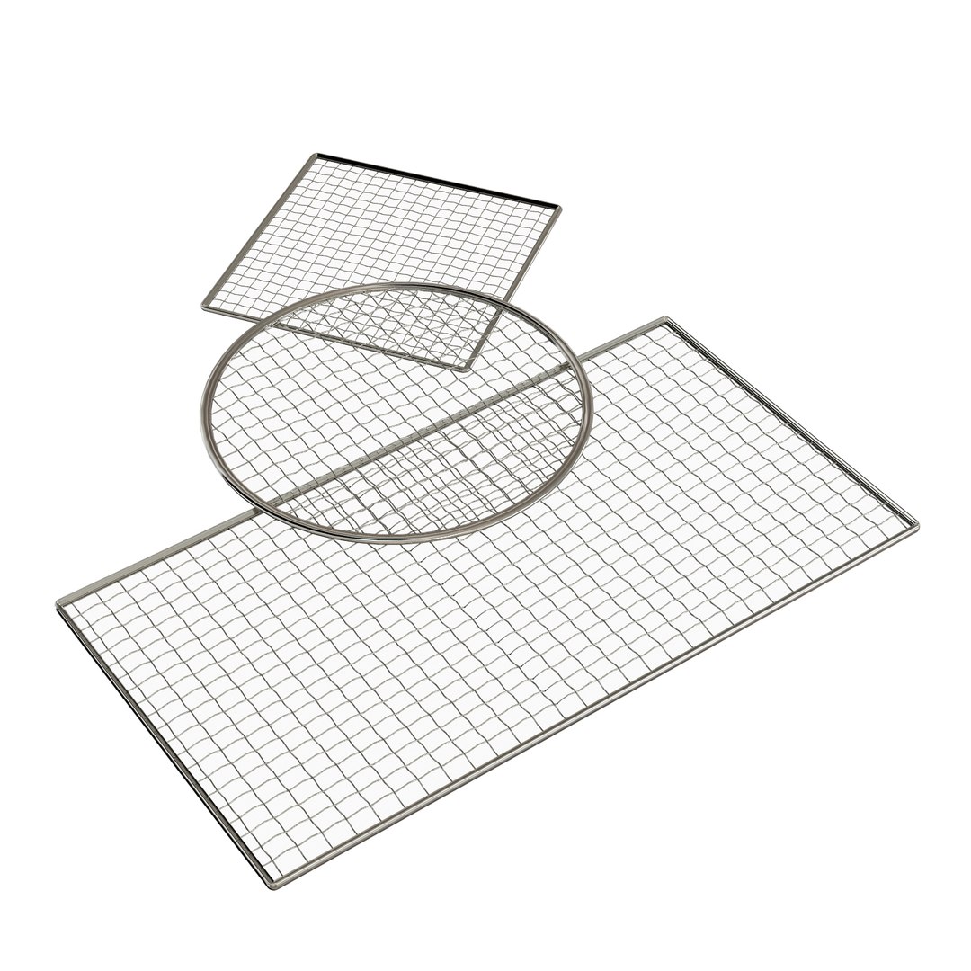 BBQ Steel Grill Wire Grid Model - TurboSquid 1910540