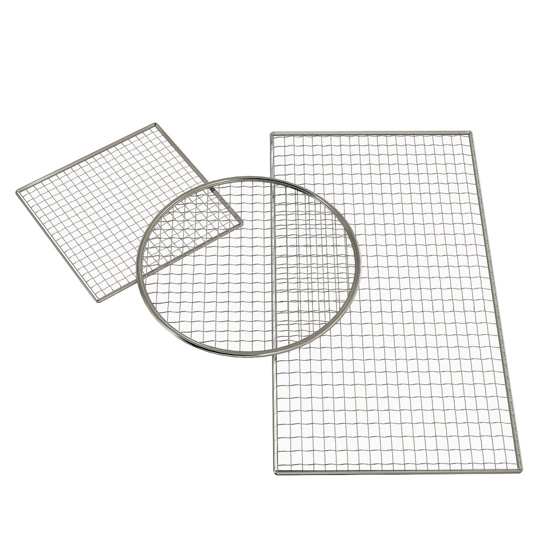 BBQ Steel Grill Wire Grid Model - TurboSquid 1910540