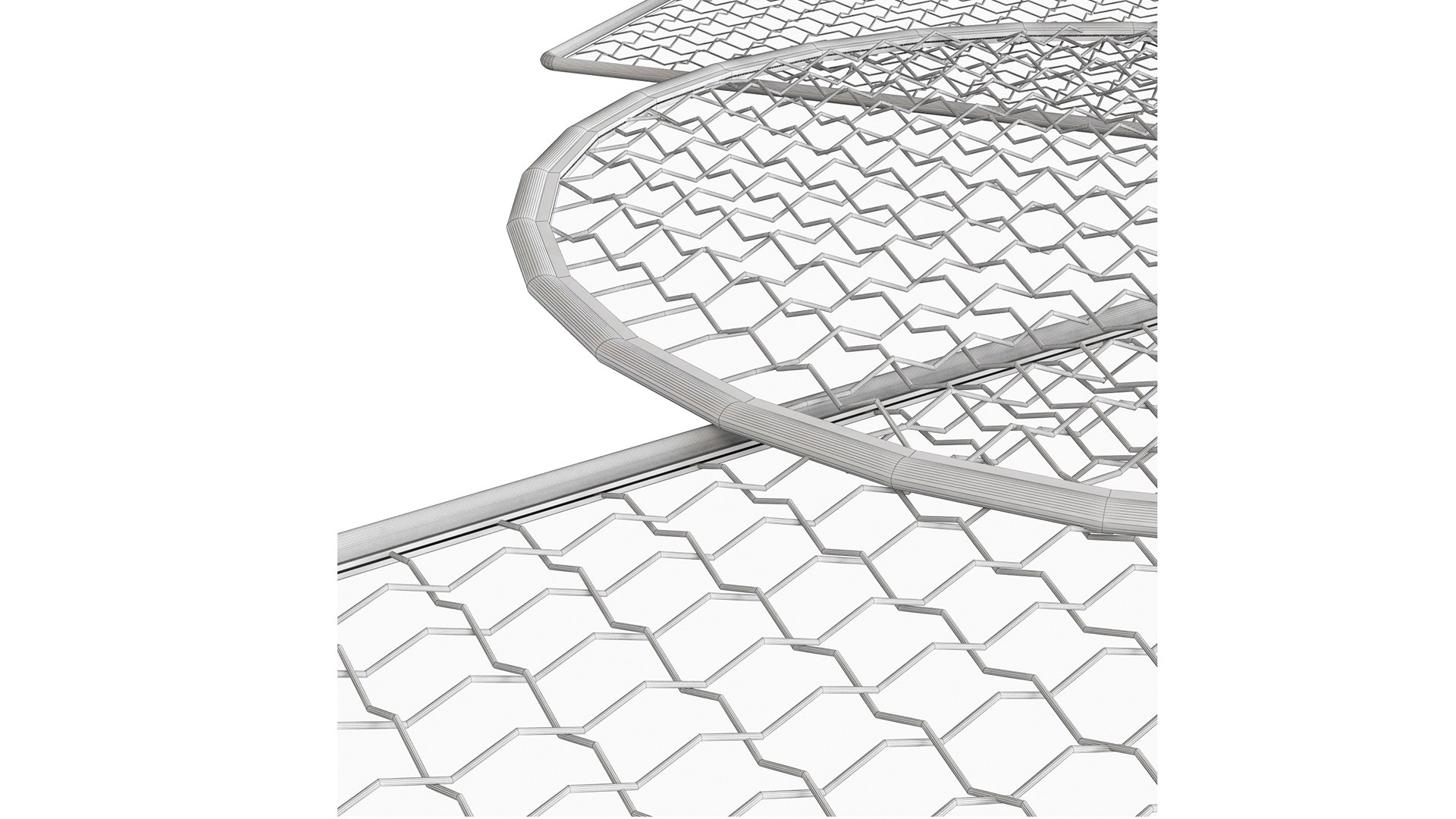BBQ Steel Grill Wire Grid Model - TurboSquid 1910540