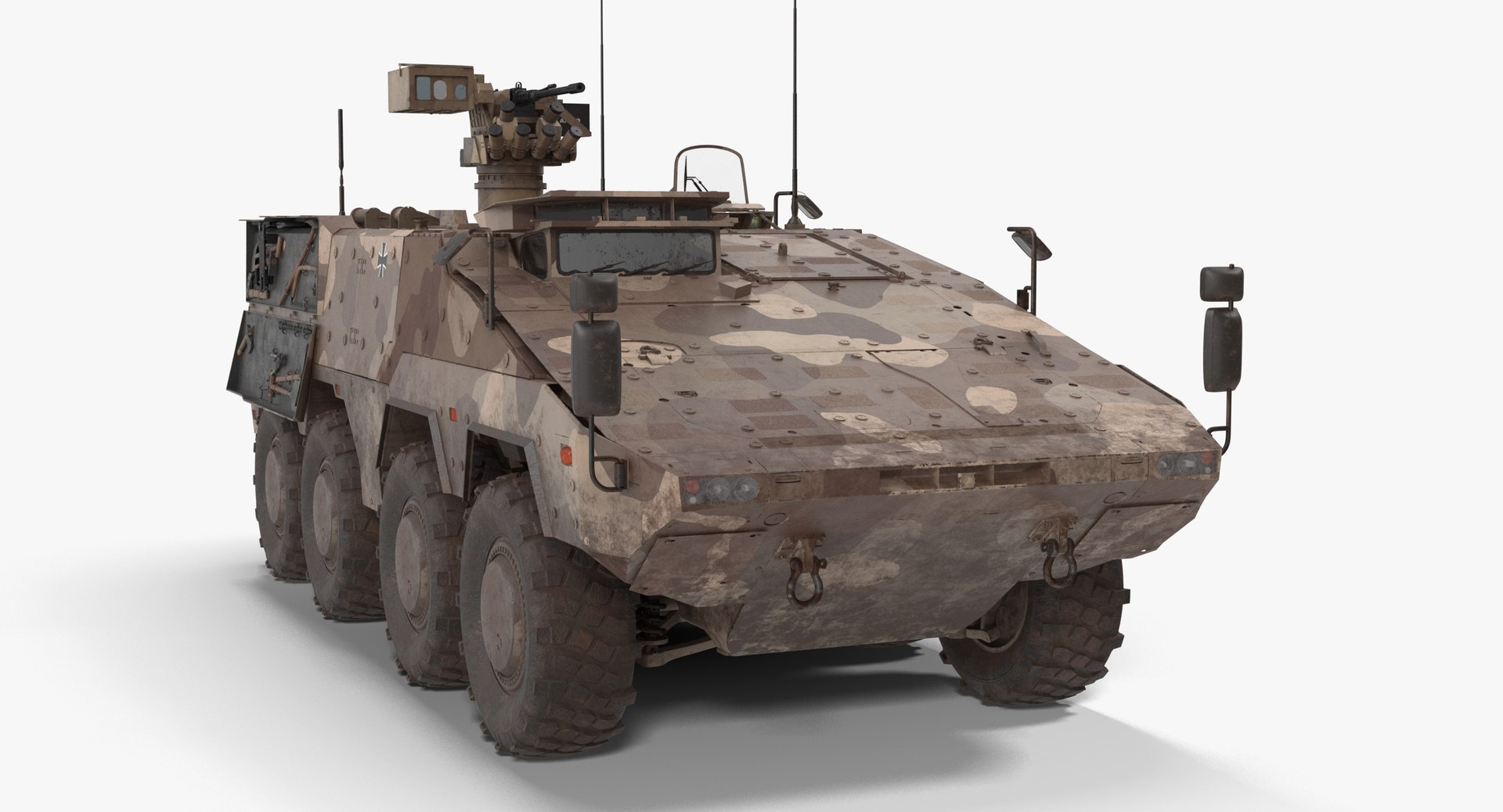 3D Apc Boxer Desert Dirt - TurboSquid 1412652