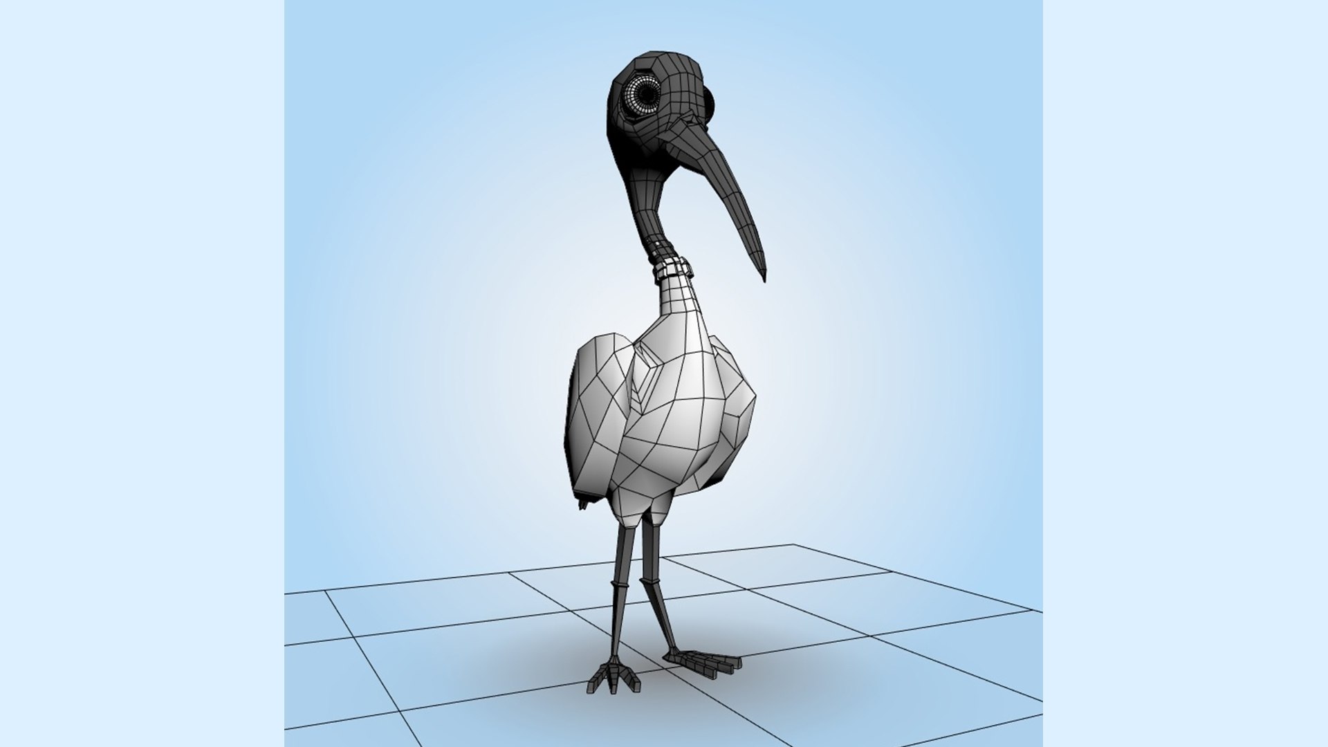 Ibis Bird 3D Model - TurboSquid 2011252