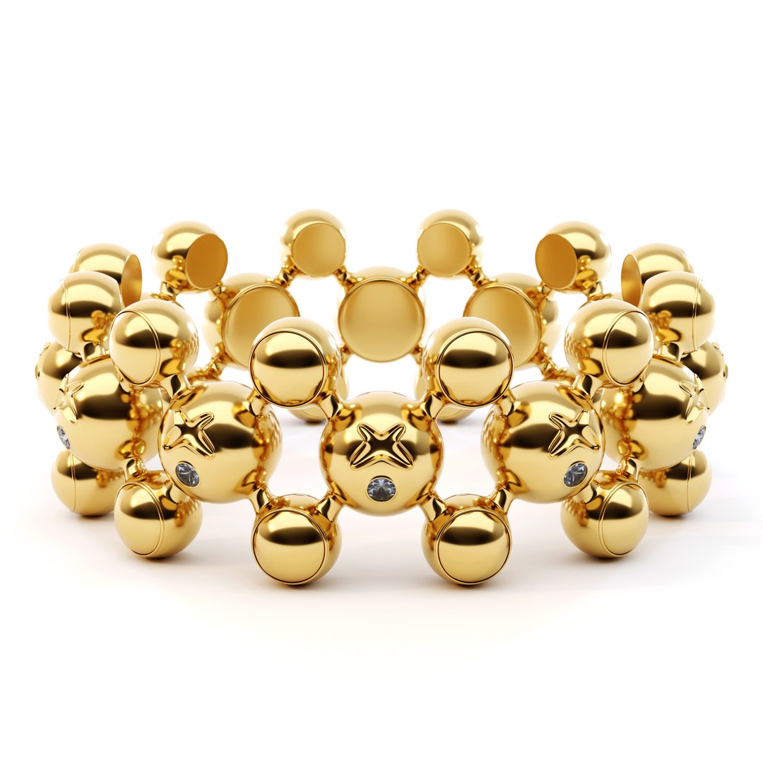 Sphere Legs Bracelet 3D Model - TurboSquid 1948205