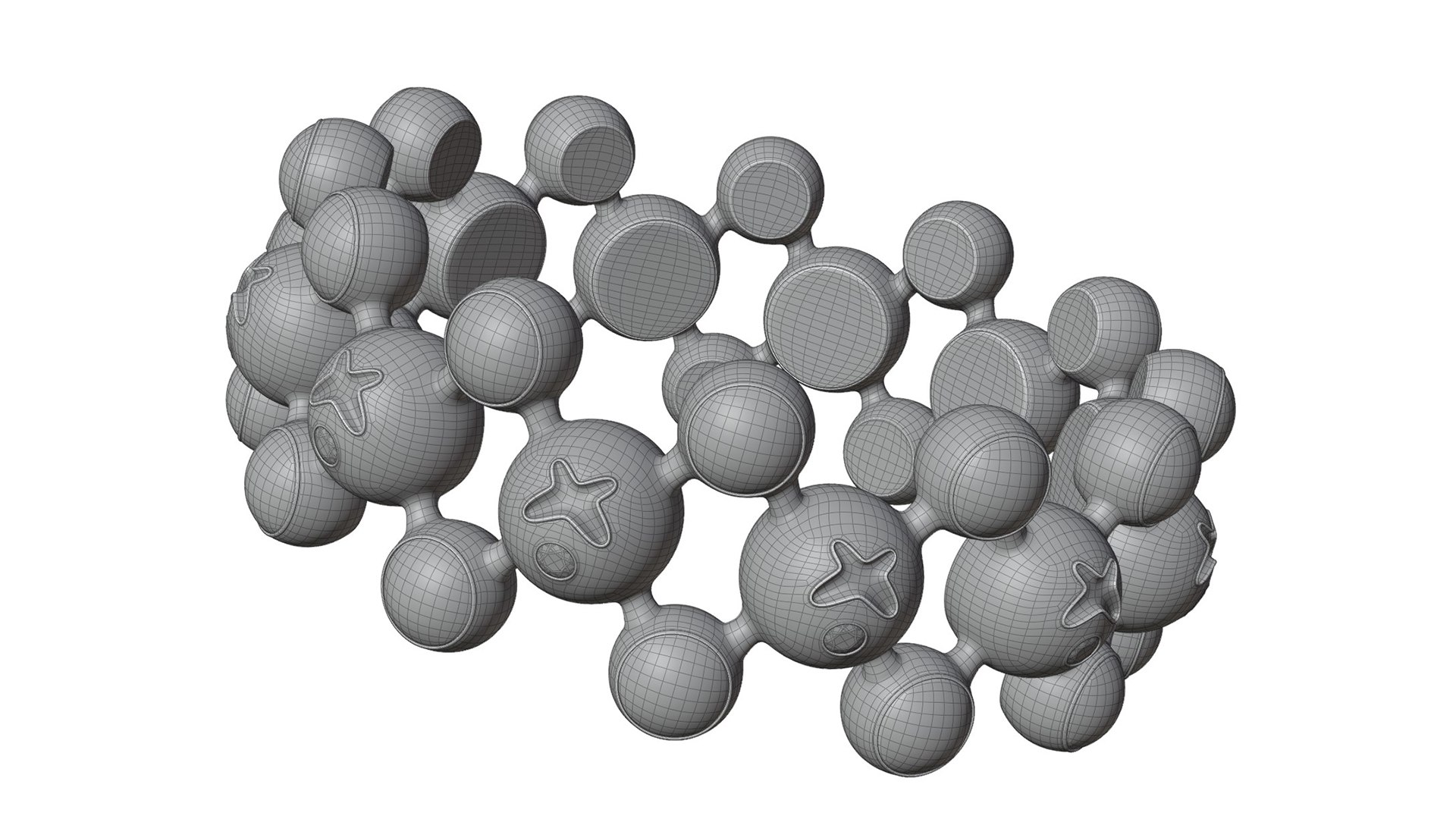 Sphere Legs Bracelet 3D Model - TurboSquid 1948205