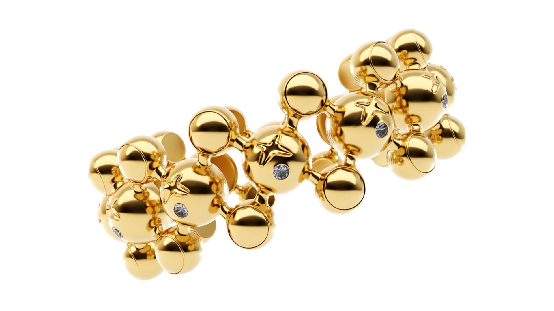 Sphere Legs Bracelet 3D Model - TurboSquid 1948205