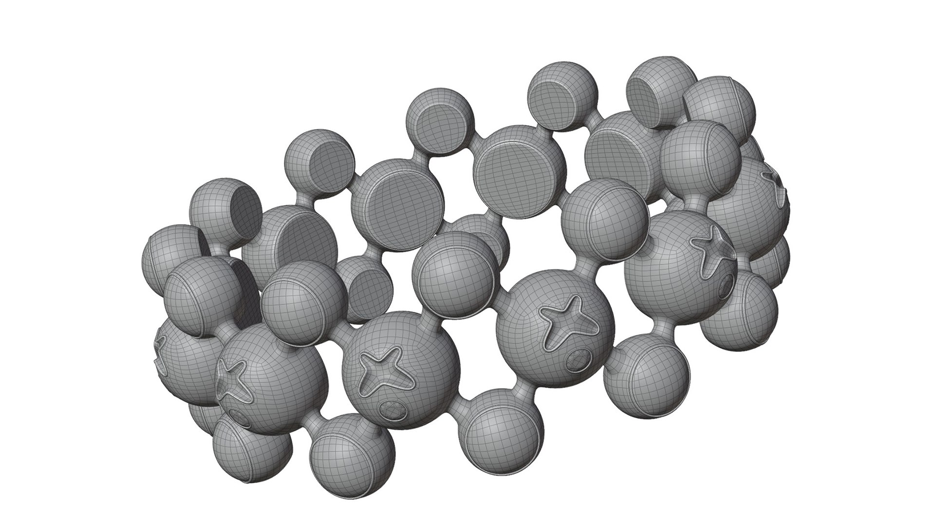 Sphere Legs Bracelet 3D Model - TurboSquid 1948205