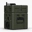 3d Model Military Lithium Battery Box