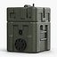 3d Model Military Lithium Battery Box