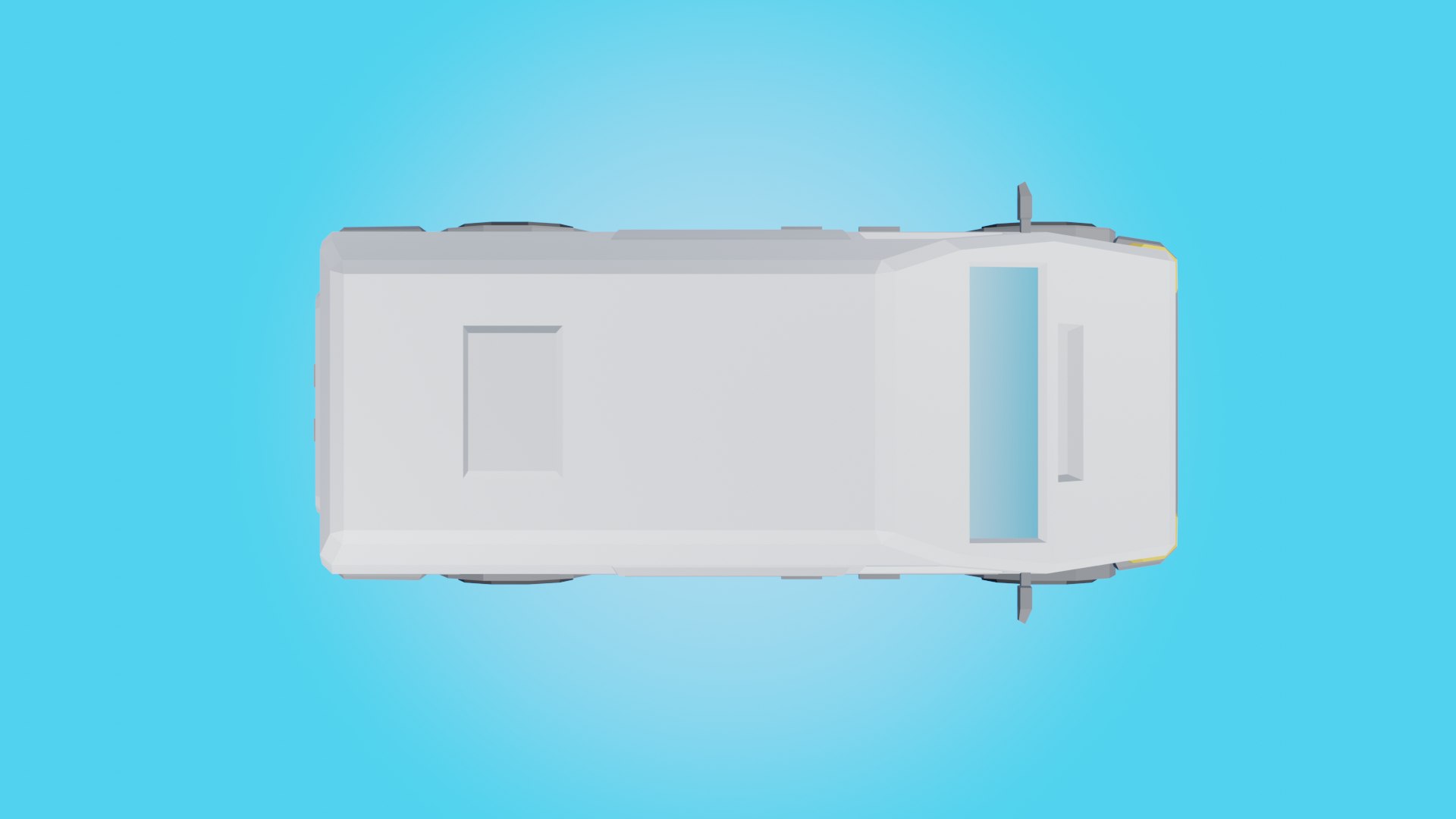 Low Poly Mini Van 3D - TurboSquid 1915796