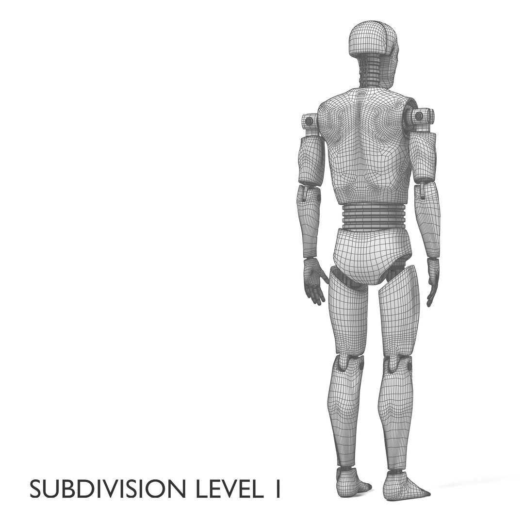 3d Crash Test Dummy Model