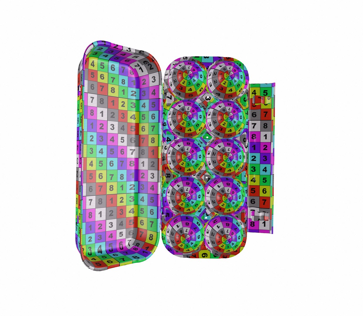 3D Egg Box 2 Model - TurboSquid 2344864
