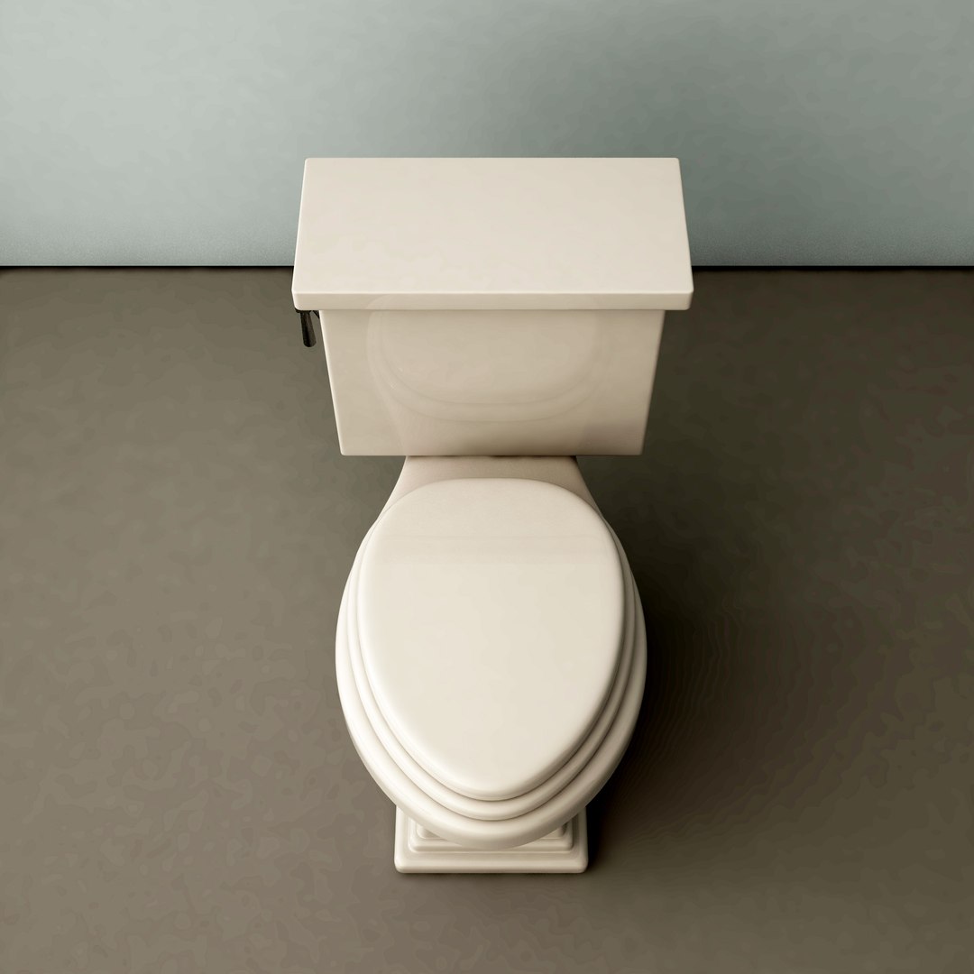 Toilet Waterworks Otis 3D Model - TurboSquid 2249483