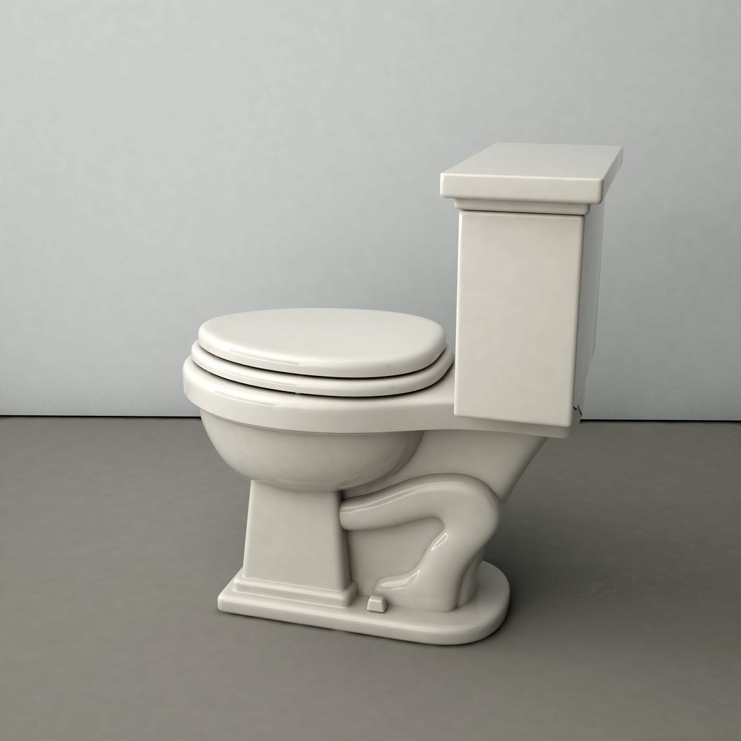 Toilet Waterworks Otis 3D Model - TurboSquid 2249483