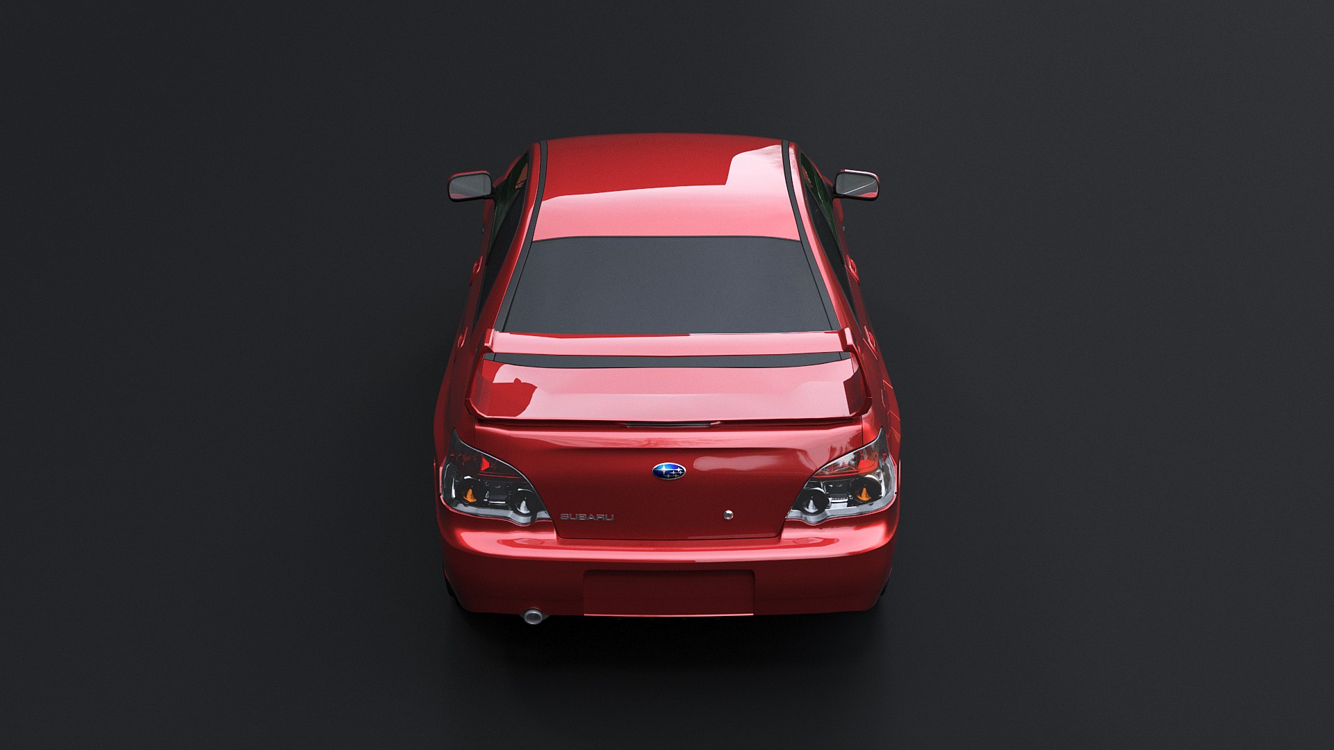 Subaru Impreza WRX Hawkeye 06-07 3D Model - TurboSquid 1973004