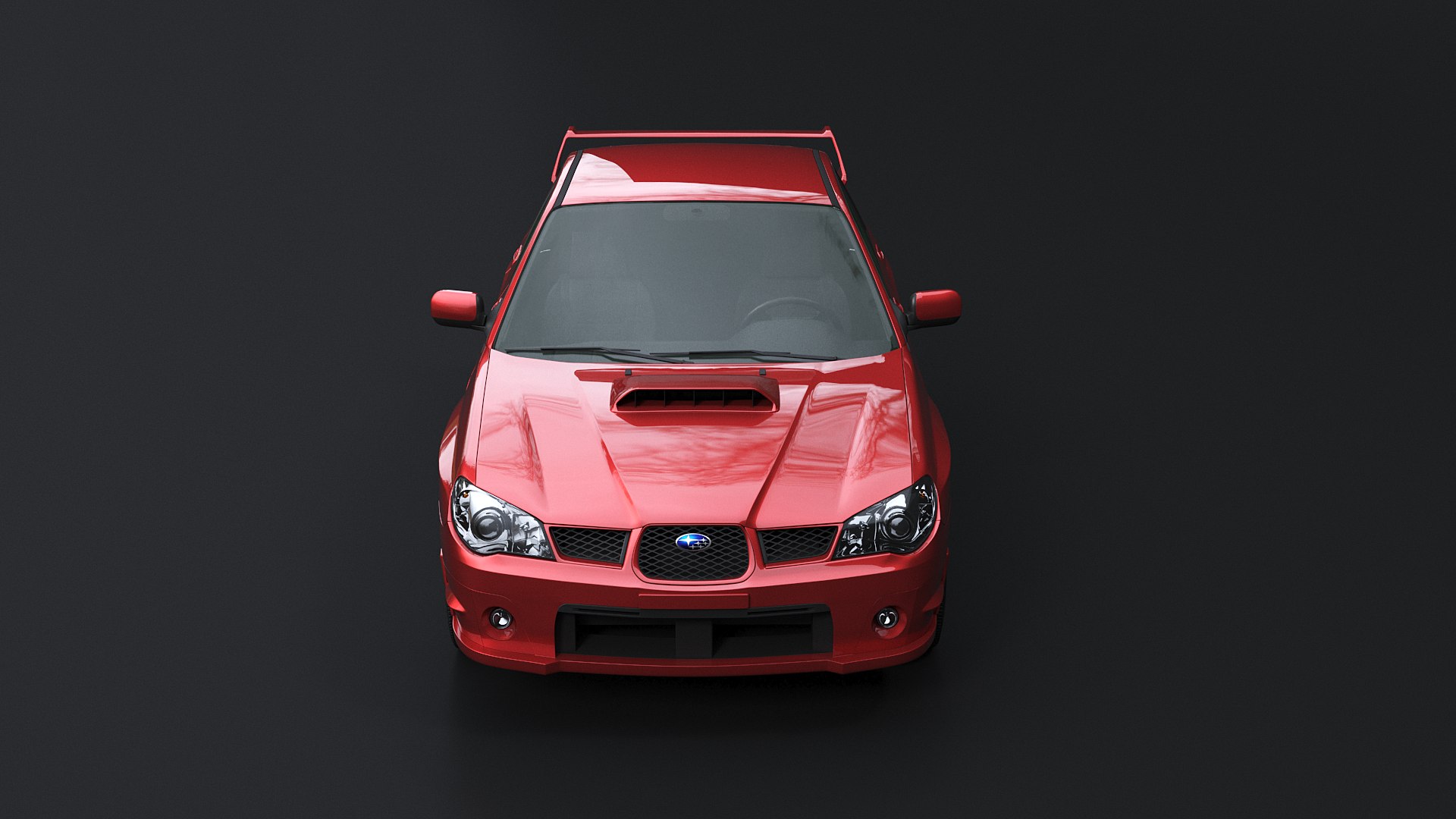 Subaru Impreza WRX Hawkeye 06-07 3D Model - TurboSquid 1973004