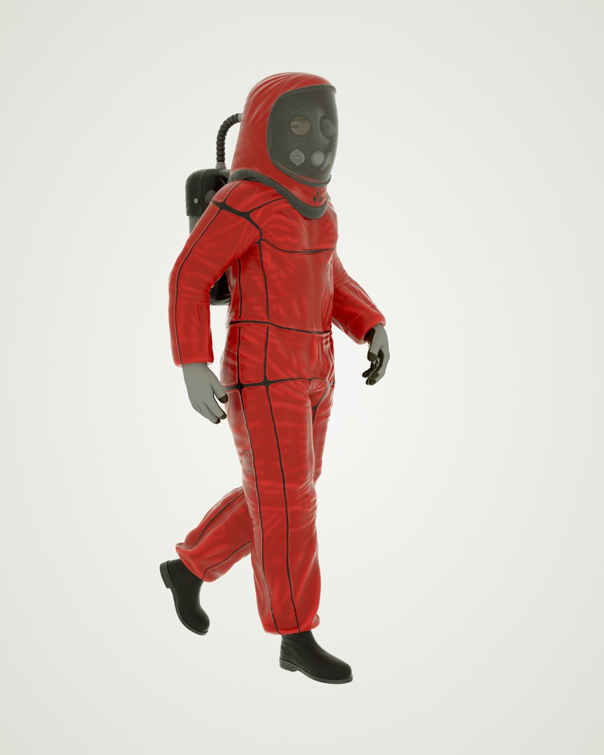 3D Hazmat Character Model - TurboSquid 1704502