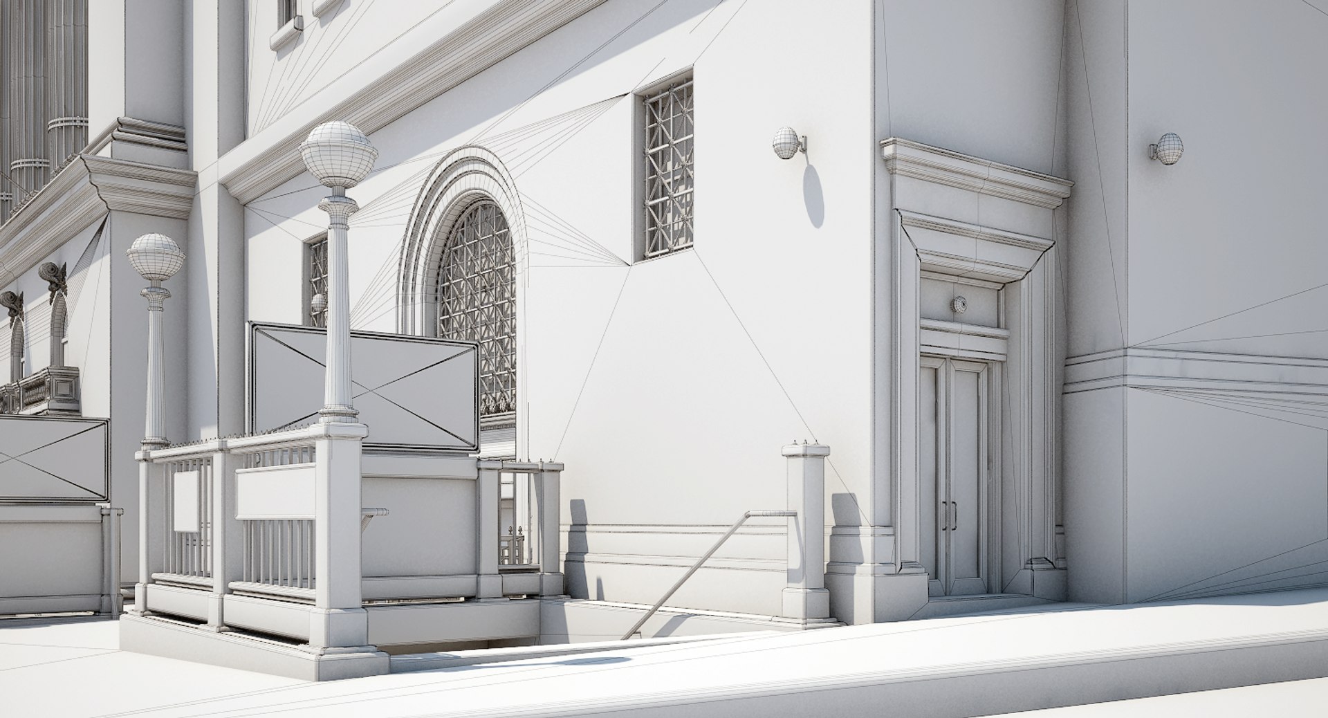 New york stock exchange 3D - TurboSquid 1180340