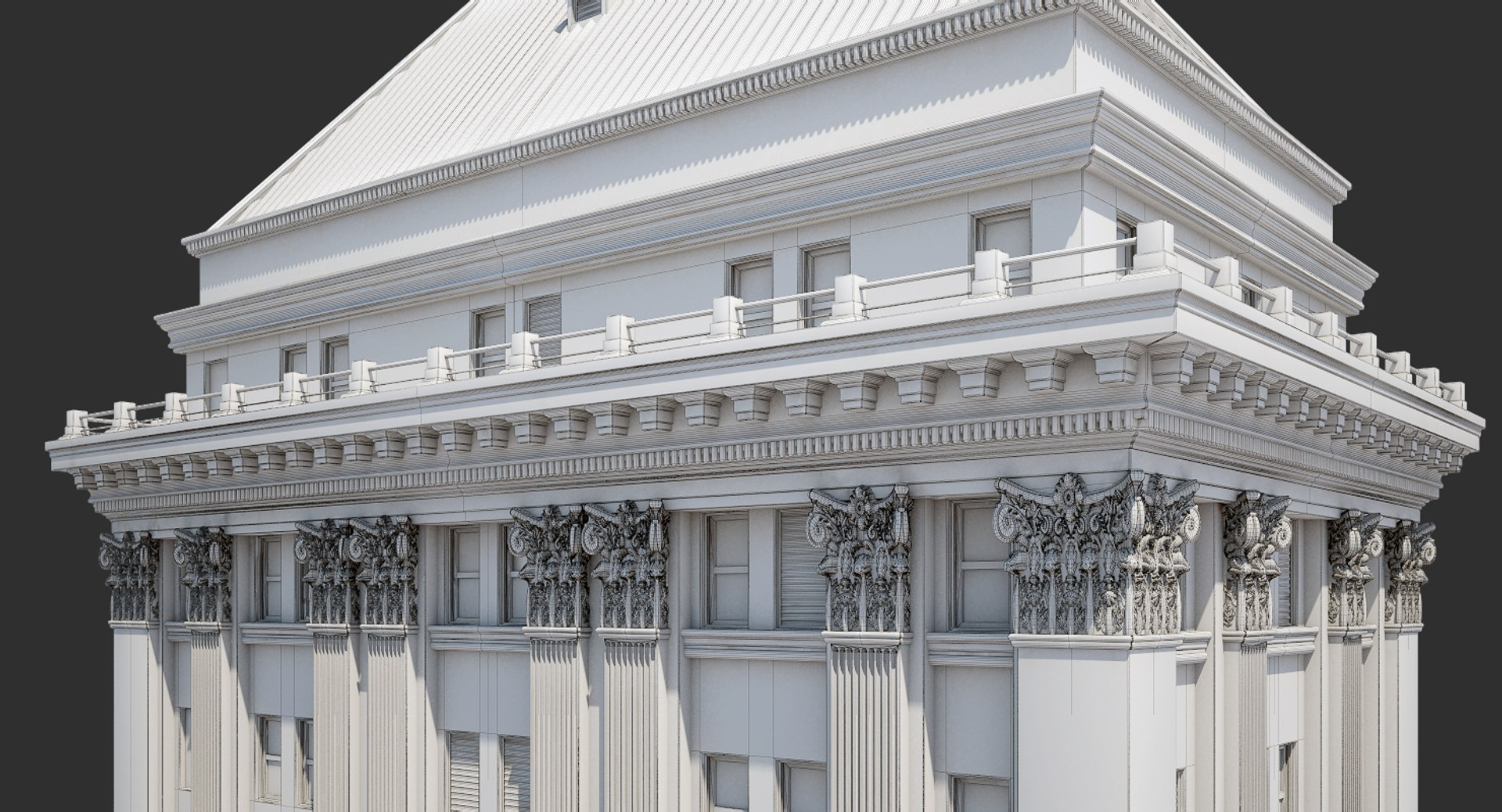 New york stock exchange 3D - TurboSquid 1180340