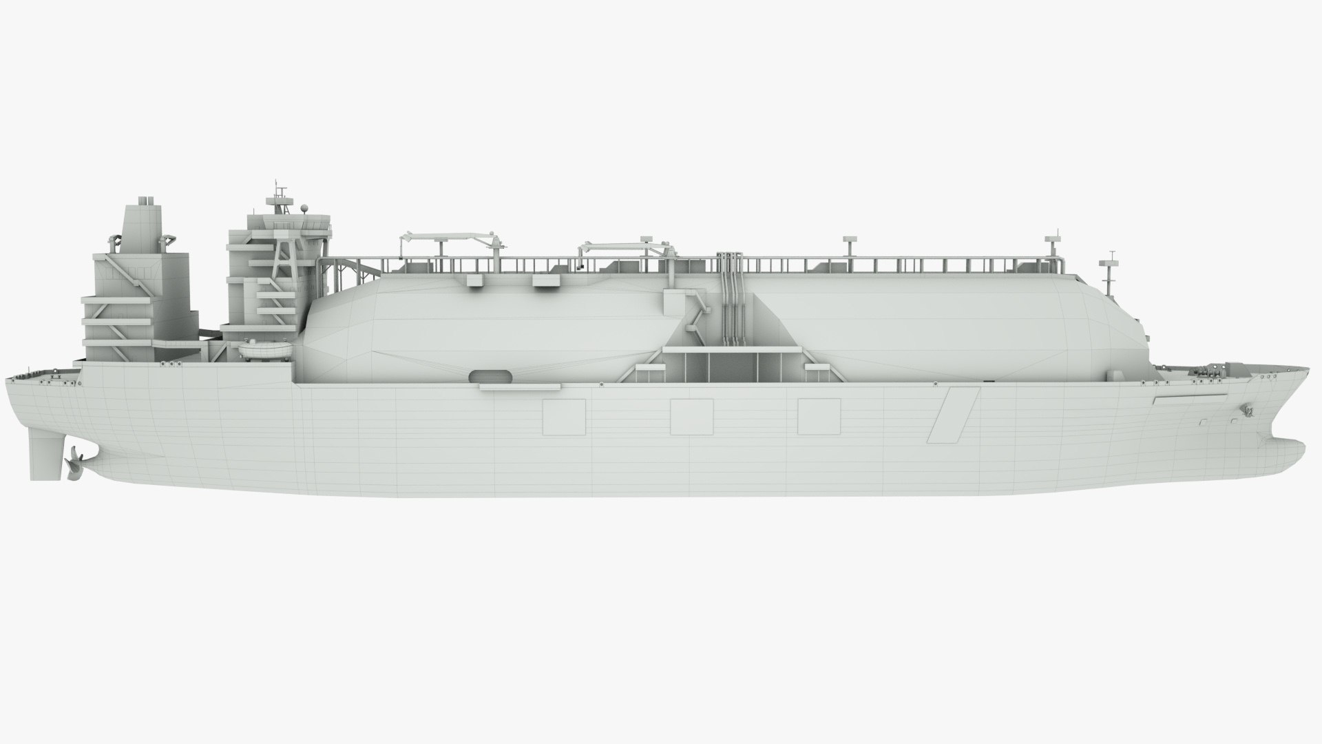 3D model lng tanker diamond gas - TurboSquid 1477260